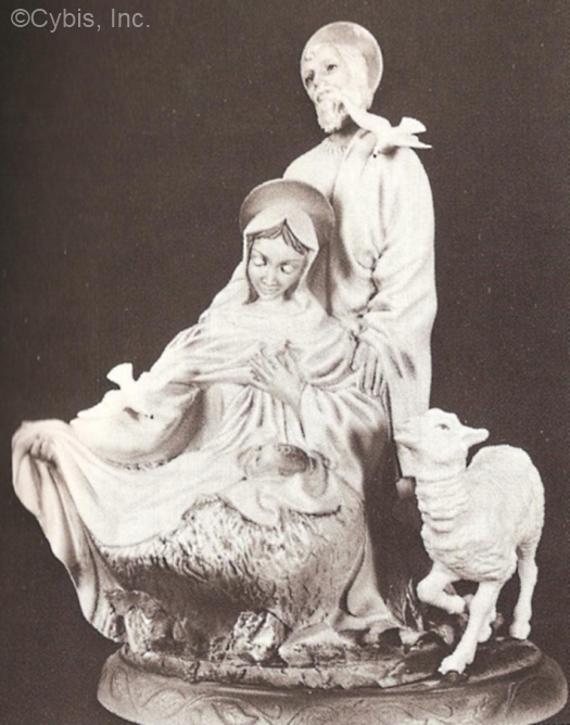 The Second Cybis Porcelain Nativity Set (1950s) – THE CYBIS ARCHIVE